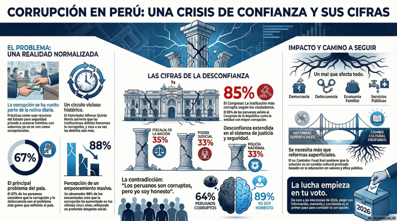 Cuando la desconfianza se vuelve regla en el Perú - Primera entrega ...