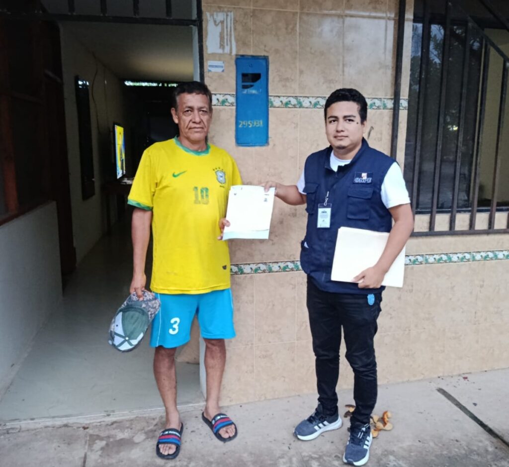 ODPE San Martín entrega credenciales a miembros de mesa para las ...